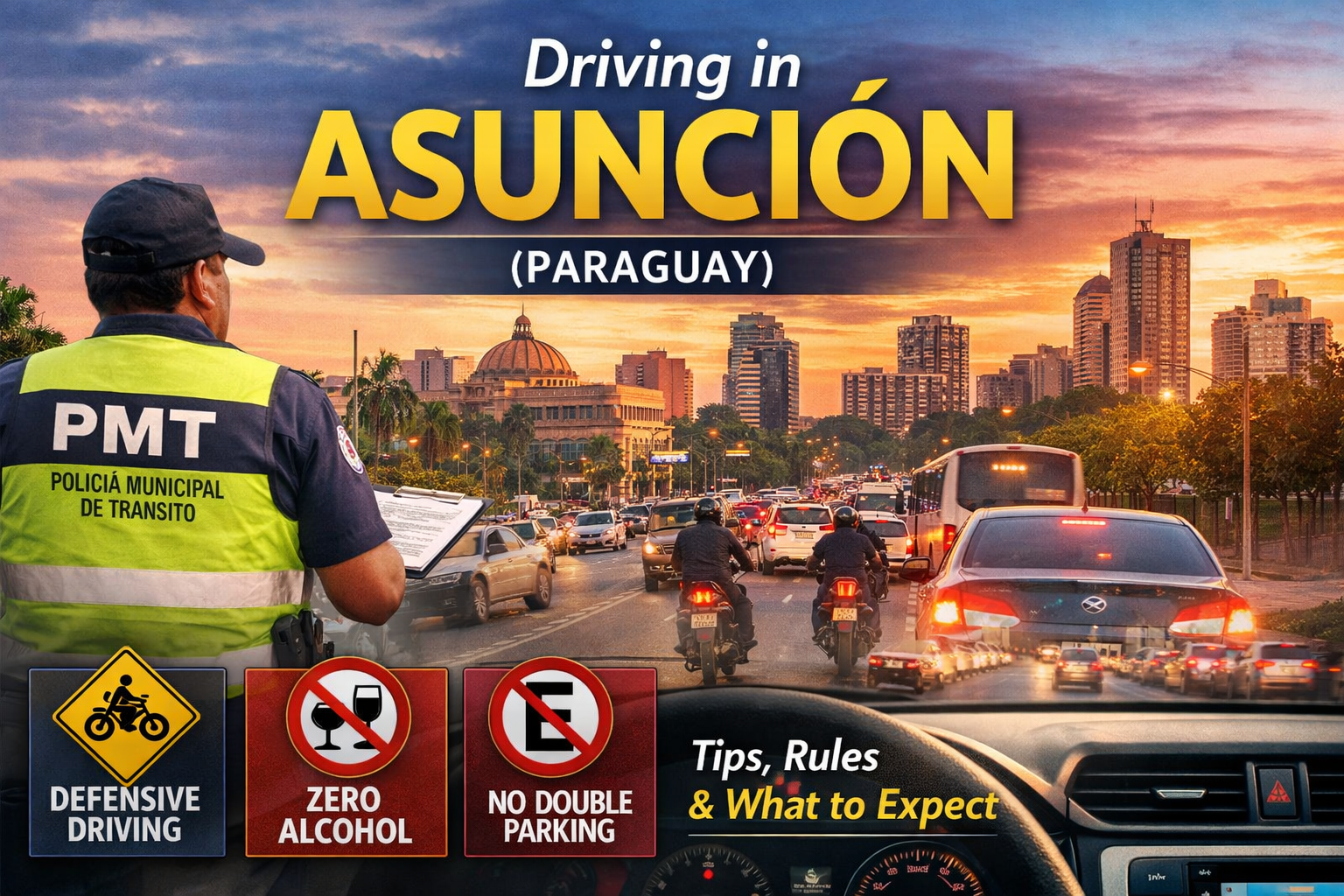 Driving in Asunción: Rules, Safety Tips & What to Expect (2026) - Get ...